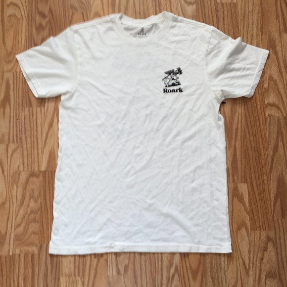 Roark | Shirts | New Roark Pack Light Trip Longer White Tshirt | Poshmark